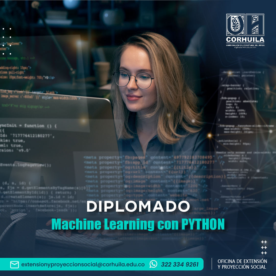 Machine Learning con PYTHON - Corporación Universitaria del Huila