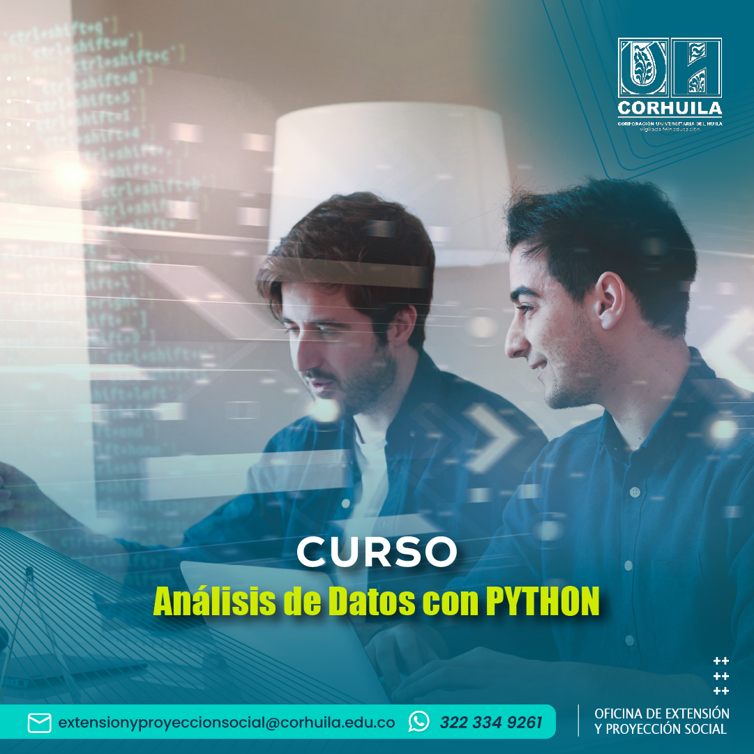 Análisis de Datos con PYTHON - Corporación Universitaria del Huila